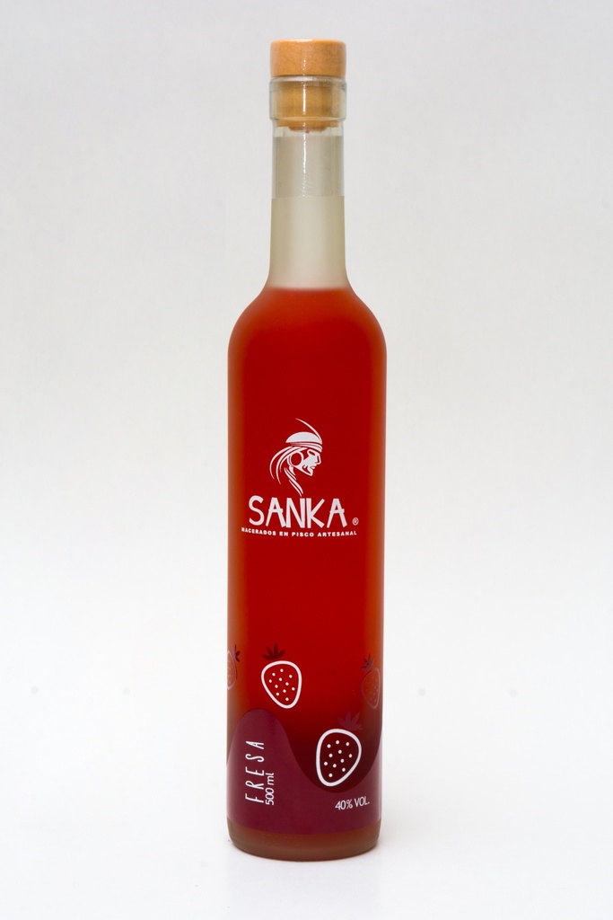 Macerado de Fresa 500ml | SANKAMACERADOS